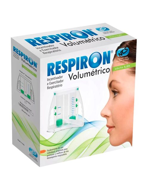 Respiron Volumétrico Adulto - Respivol - 5L - Verde - NCS - IBRAMED em ...
